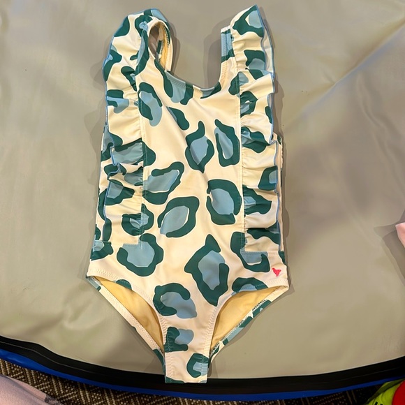 Swim | Like New Pink Chicken Girls One Piece Swimsuit 7 | Poshmark